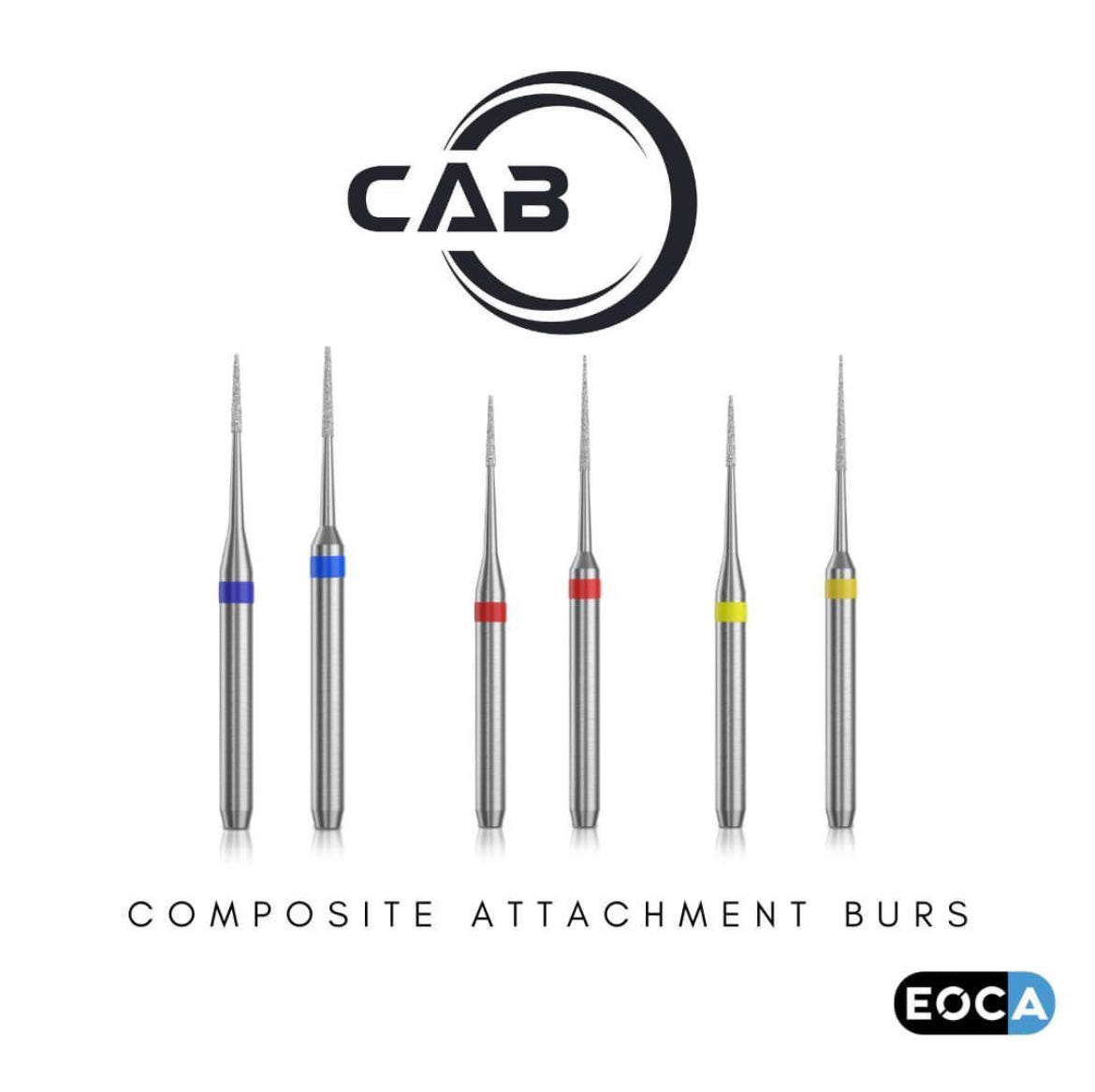 Composite Attachment (CAB) BUR KIT - Set of 6 – EOCA